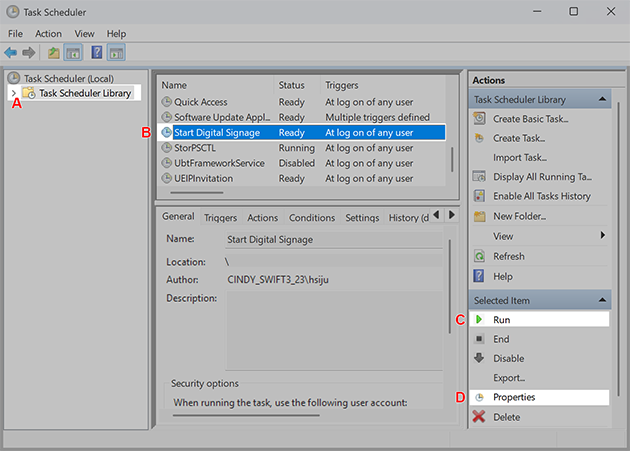 CAYIN CMS User Manuals - CMS-WS Player: Windows App