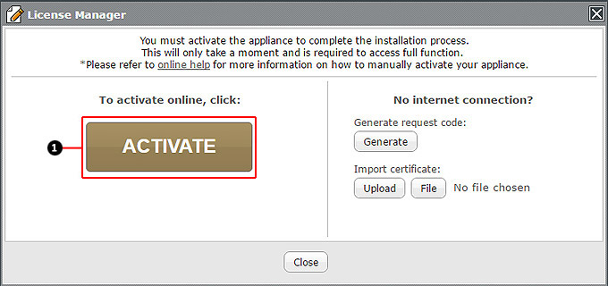 CAYIN CMS User Manuals - Activation